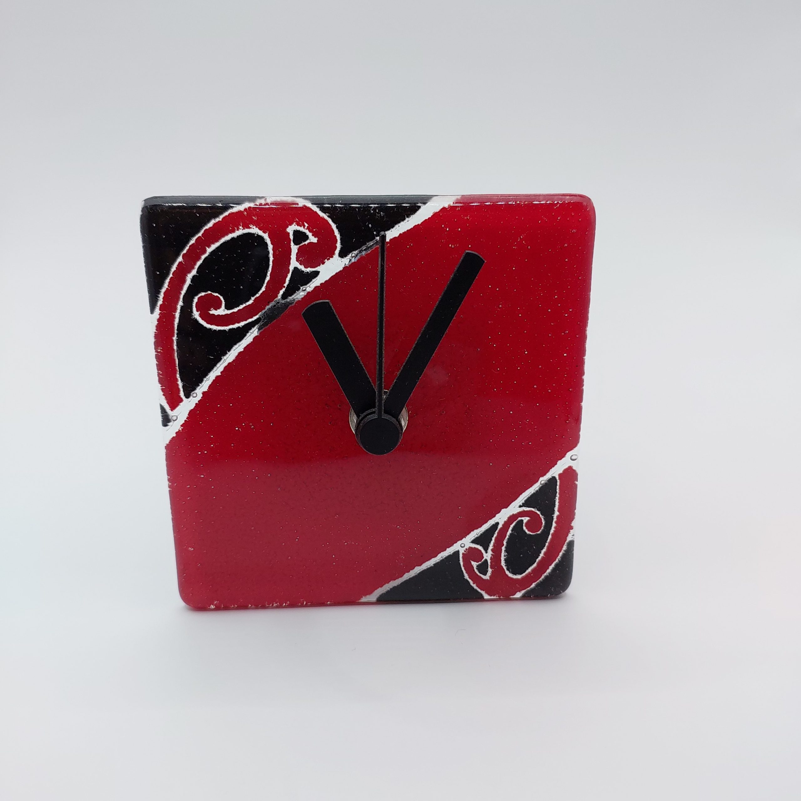 Small Glass Clock BCCWH3 - Graeme Johnson Jewels & Time